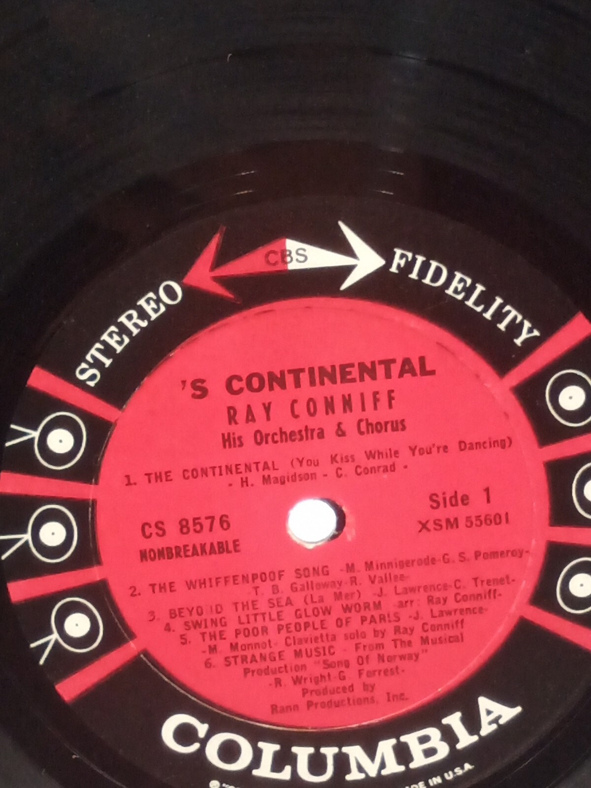 BOXDG18 Ray Conniff Und His Orchestra & Chorus S CONTINENTAL Columbia ...