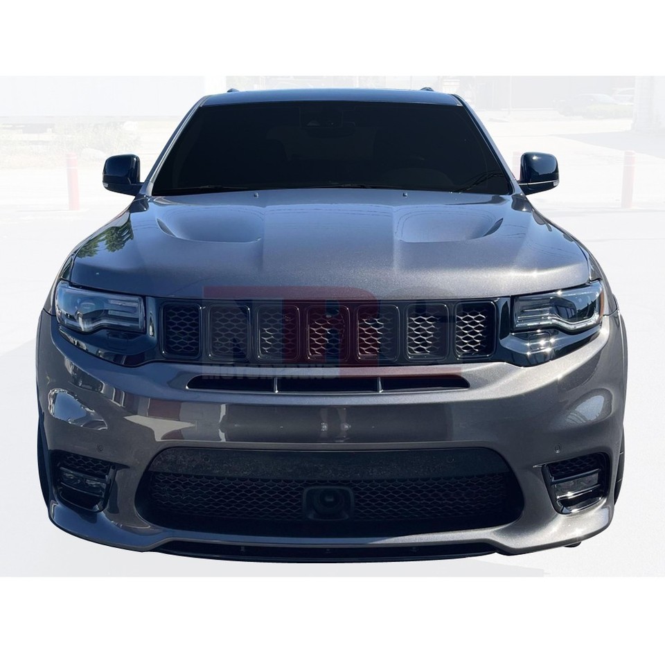 Front Bumper SRT style + Grille + Fog Lights for 2014-2020 Jeep Grand ...