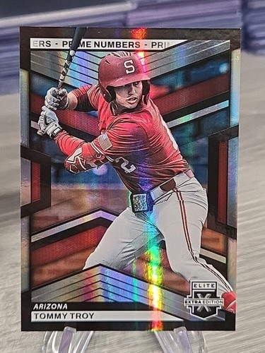 Tommy Troy 2023 Panini Elite Extra Edition Prime Numbers /200 #71 ...