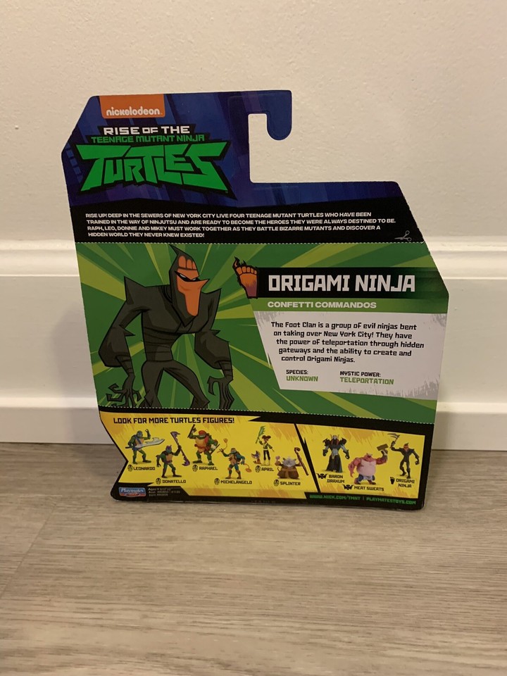 Rise of the Teenage Mutant Ninja Turtles Origami Ninja Figure Playmates ...