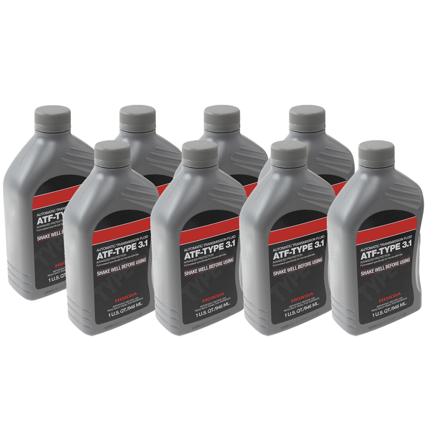 Genuine OEM Automatic Transmission Fluid 8 Quarts ATF-Type 3.1 (8x1 Qt ...