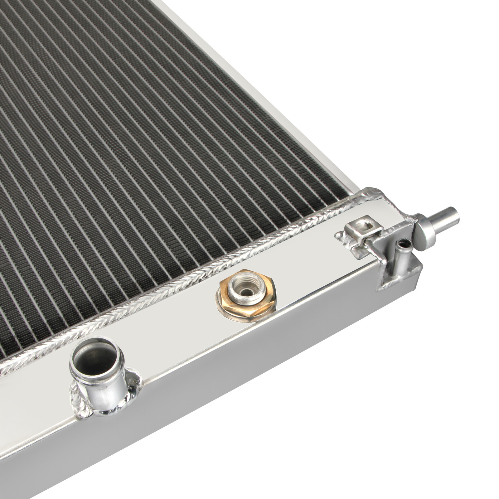 Aluminum Radiator For BA BF Ford Falcon XR6 XR8 Fairmont Turbo 10/02- 4 ...