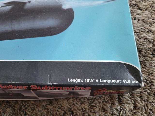 Red October 1990 Revell Submarine Model #4006 NOS for sale online | eBay