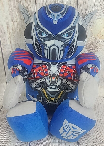 Build-A-Bear Workshop Plush Transformers Optimus Prime Bear Stuffed ...