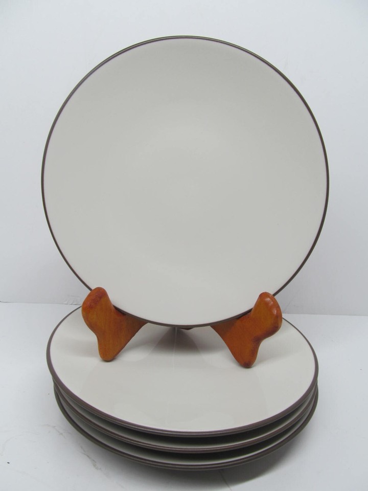 Noritake Colorwave Chocolate Set Of Four 6 1/4" Dessert Bread Plates ...
