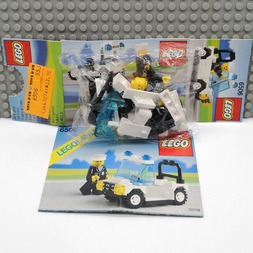 Vtg 1989 LEGO Legoland Town System 6506 PRECINCT CRUISER POLICE CAR ...