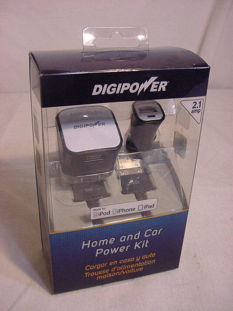 NEW DIGIPOWER HOME AND CAR POWER KIT - IPOD IPHONE IPAD - | eBay