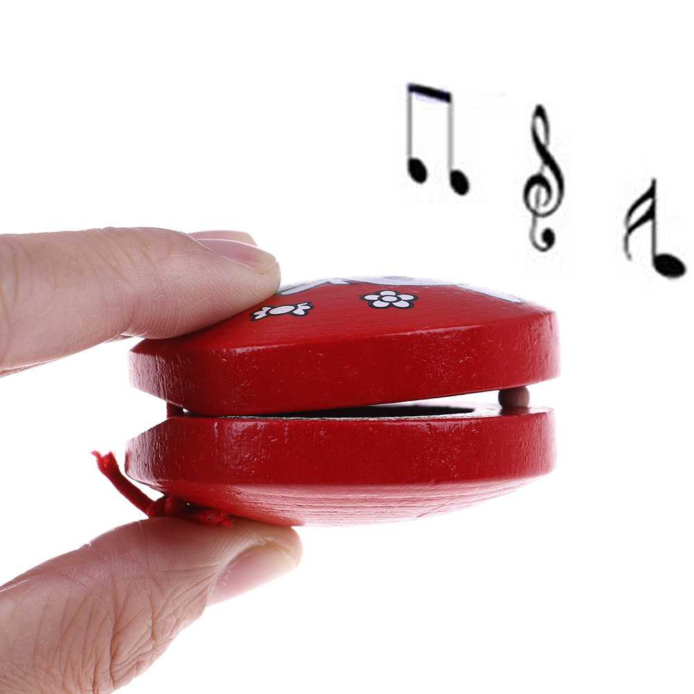 New children musical percussion instrument xmas gift cartoon wooden ...