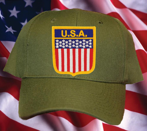 USA SHEILD HAT PATCH CAP US MILITARY TROOPS GIFT WOW | eBay