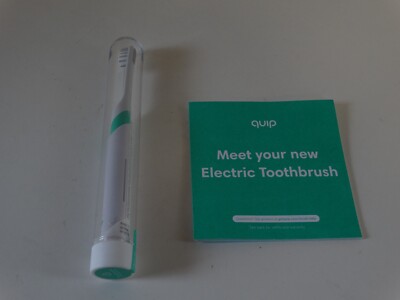 Quip Electric Toothbrush Set green - Sealed In Tube | eBay