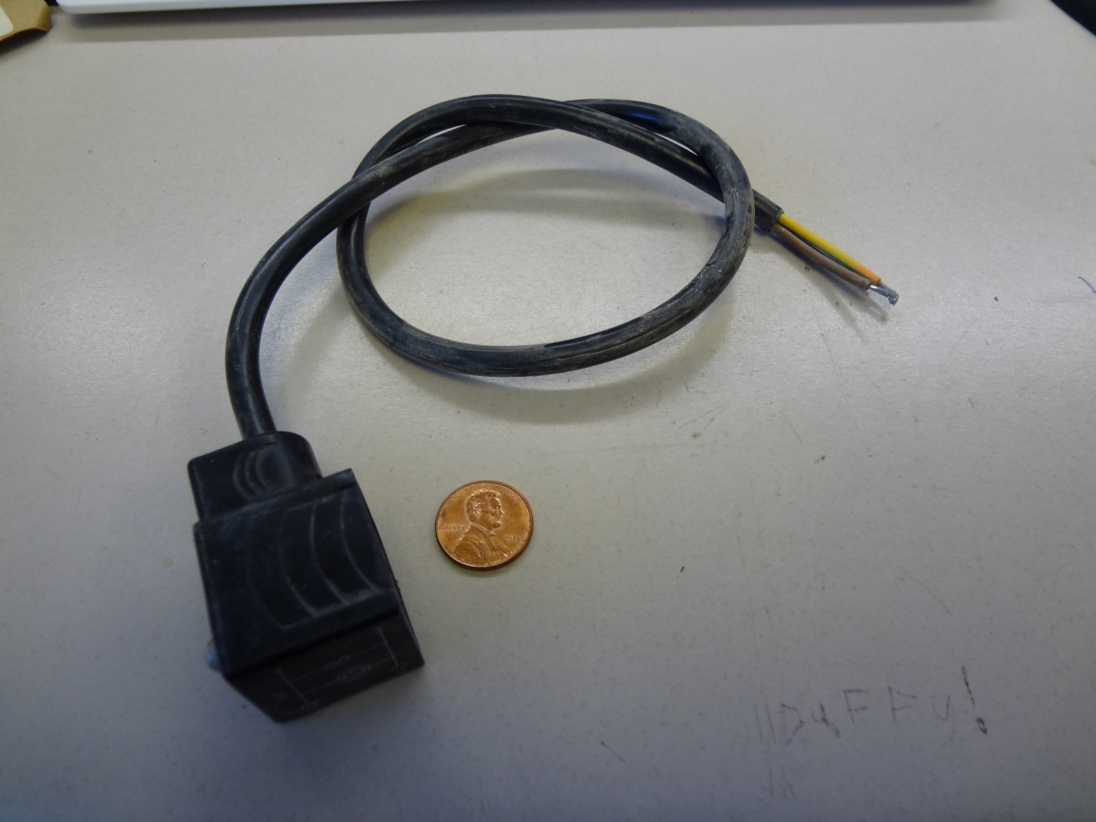 HTP DIN 43650 Cable assembly solenoid connector CG1-N02-VL1-C02-EN new ...