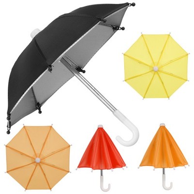 5pcs Mini Umbrella Toys Mini Solid Color Umbrella Diy Painting present ...