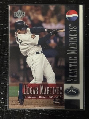 Edgar Martinez 2002 Upper Deck [Base] Pepsi Seattle Mariners #3 | eBay