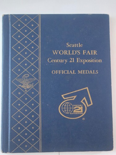 Seattle World's Fair Century 21 Exposition Complete Official Medal Book ...