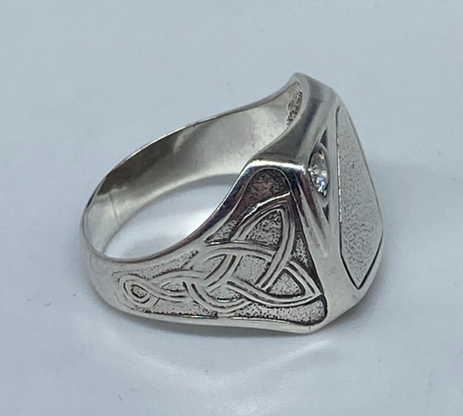 Vintage men's ring sterling silver 925 Size 10 .Weight 4.89g.Ukrainian ...