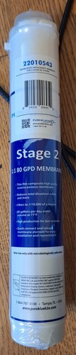 Pure Blue H2O GPD Membrane Reverse Osmosis Water Filter Stage 2, New | eBay