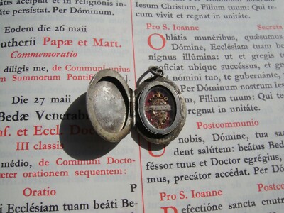 Christian reliquary 1600s 1st class relic St. Catherine of Alexandria ...