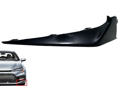 Fits 2020-2022 Toyota Corolla Left Front Bumper Lower Side Molding Trim ...