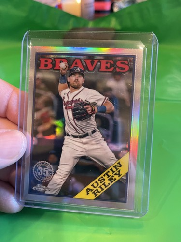 2023 Topps Chrome 1988 Austin Riley Refractor Insert 88BC-3 Braves | eBay