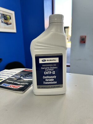 Subaru Genuine CVTF-II CVT Transmission Fluid (1 quart) - SOA427V1660 ...