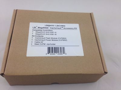 LSI LSI00418, LSICVM02 Cache Vault Kit mit Modul + Kabel für MegaRAID ...