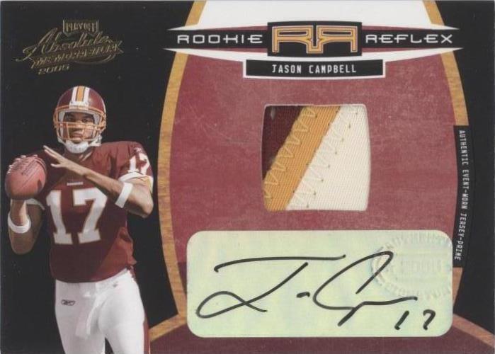 2005 Playoff Absolute Memorabilia - Rookie Reflex Materials Jason ...