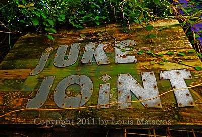 Weathered Juke Joint Sign NEW ORLEANS 13x19" Print SIGNED by Louis ...