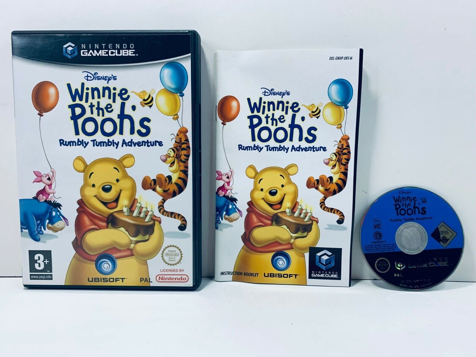 Winnie The Pooh's Rumbly Tumbly Adventure - GC Nintendo GameCube Game ...