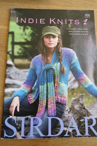 Sirdar Pattern Book No. 406 - Indie Knits - 14 Dramatic Colour Effect ...