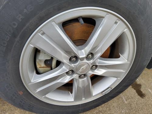 Used Wheel fits: 2016 Chevrolet Trax 16x6-1/2 aluminum opt RRZ Grade A ...