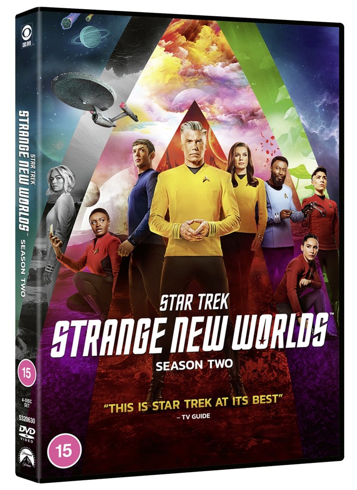Star Trek: Strange New Worlds - Season 2 (DVD) Anson Mount Jess Bush ...