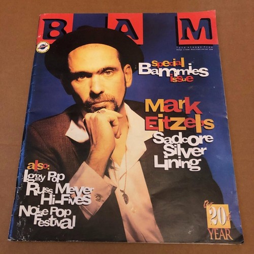 Bam Magazine 20th Year #479 1996 Bammies Sadcore-Iggy Pop-Russ Meyer ...