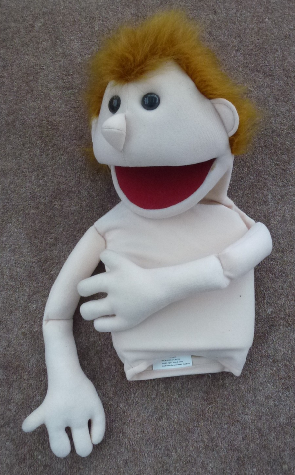 ONE WAY UK - MALE HAND PUPPET WITH RODS, FROM THE EARLY 200Os ...