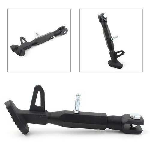 CNC Adjustable Kickstand Foot Side Kick Stand Aluminum Fit Motorcycle ...