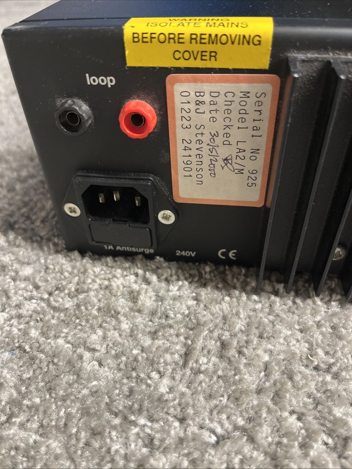 Vintage Stevenson Induction Loop Amplifier Rare Collectable Hearing ...