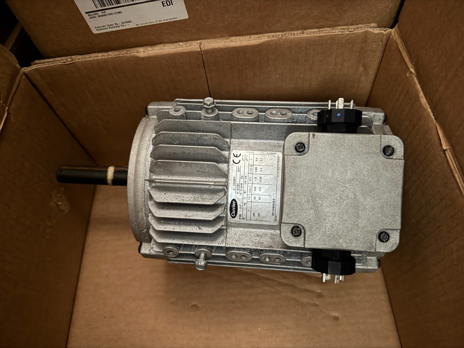 EMERSON LEROY SOMER CARRIER CM29/T 400V 1.8kW NEW SURPLUS | eBay UK