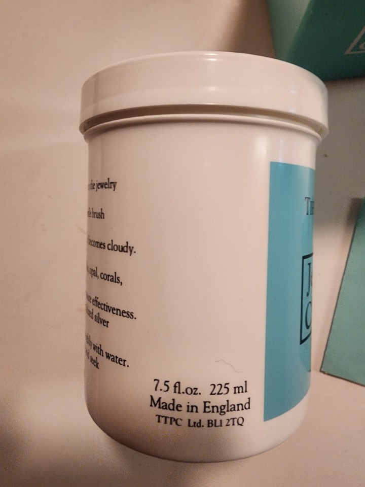 TIFFANY & CO. 7.5fl oz 225ml JEWELRY CLEANER made in ENGLAND *sealed ...