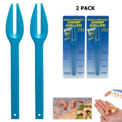 2 PC Shrimp Deveiner Seafood Sheller Portable Peeler Devices Kitchens ...