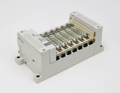 SMC EXH Pneumatic Valve Bank Manifold 8 Port with VVQ2000-10A-1 | eBay