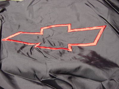Red Chevy Logo on a Black nylon embroidered Jacket Adult 2XL | eBay