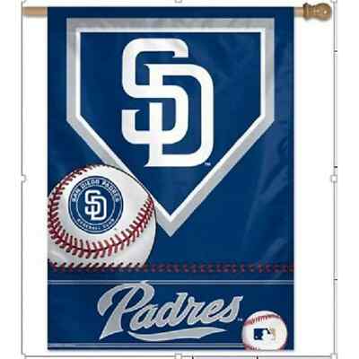 MLB SAN DIEGO PADRES 27"X37" Banner Heavy Duty Flag | eBay
