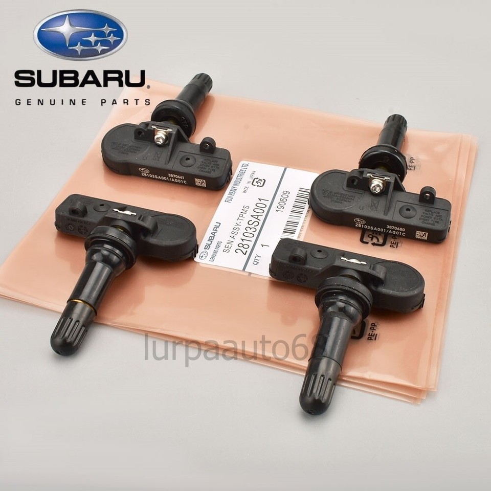 4X Genuine OEM TPMS Tire Pressure Sensors 28103SA001 28103AJ00A For ...