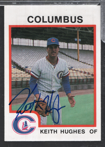 Keith Hughes Columbus Autographed 1987 ProCards #40 w/COA 021224NPCD625 ...