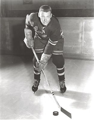 LIONEL CONACHER 8X10 PHOTO NEW YORK RANGERS NY NHL PICTURE HOCKEY B/W ...