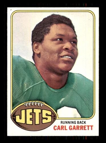 1976 Football Topps Carl Garrett New York Jets #218 | eBay