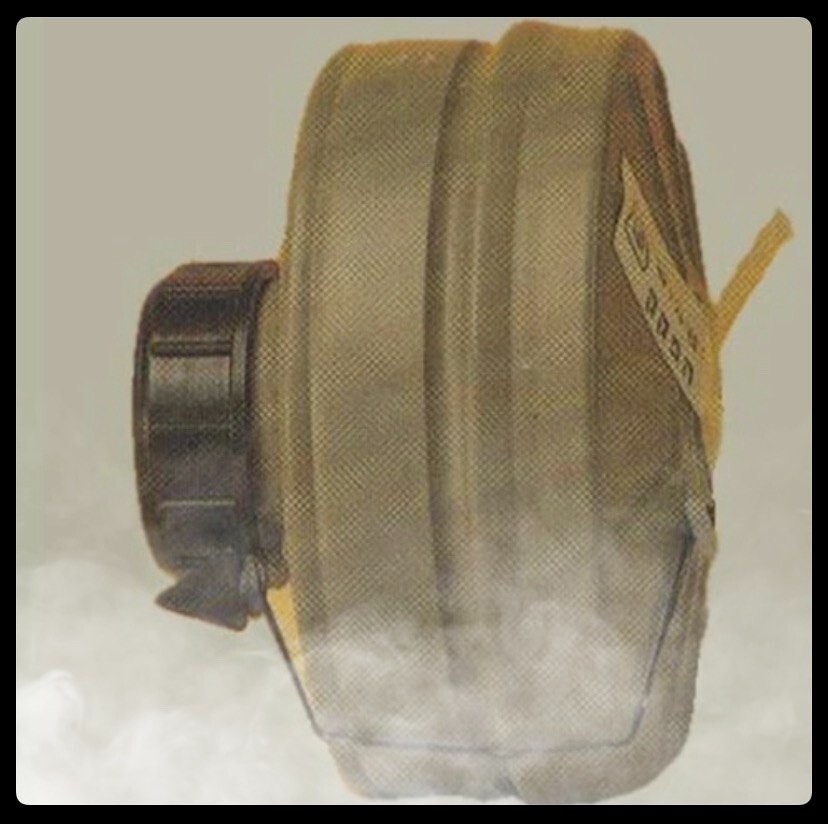 Israeli Full Face Gas Mask Kit with Blower NBC Protection 40mm NATO ...