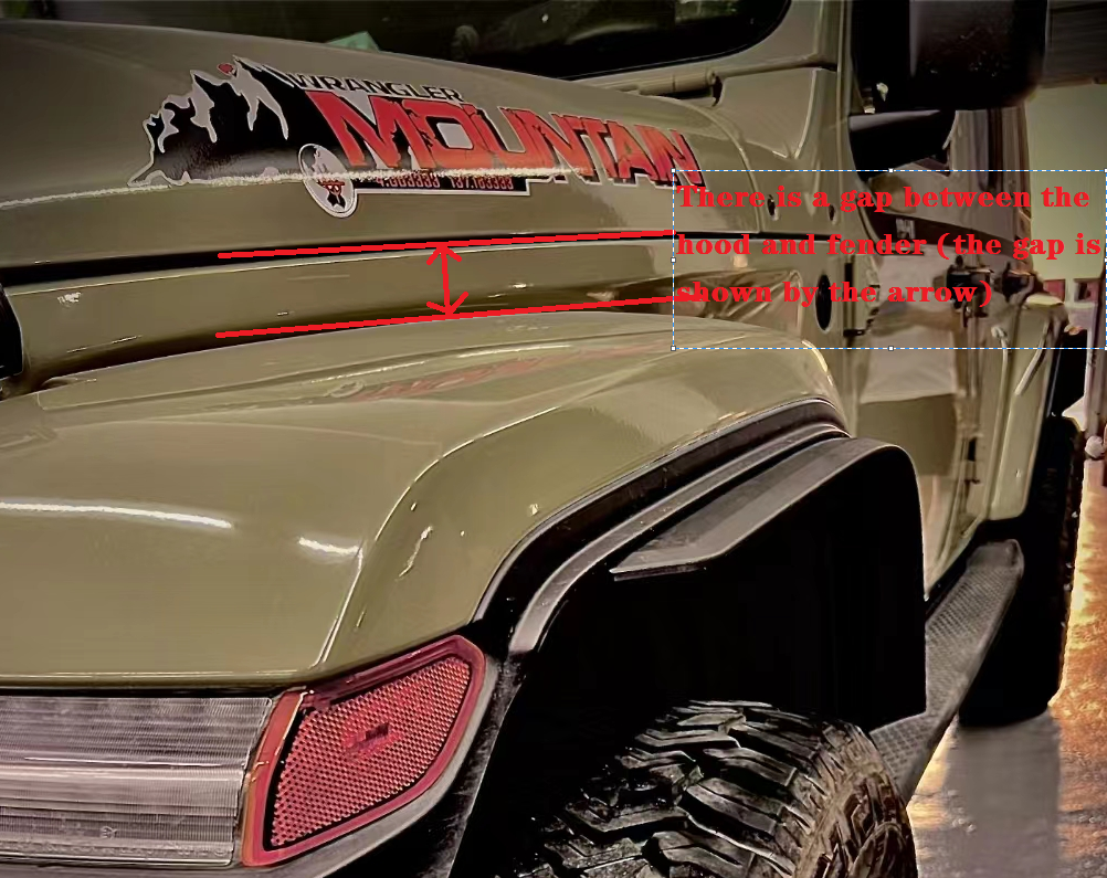 For Jeep Wrangler JLU Extreme Recon Wheel Flare Extenders trim OE Style ...