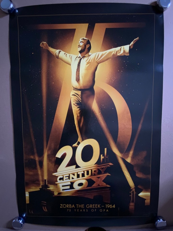 20th Century Fox 75th Anniversary Movie Poster Set includes 8 Posters ...