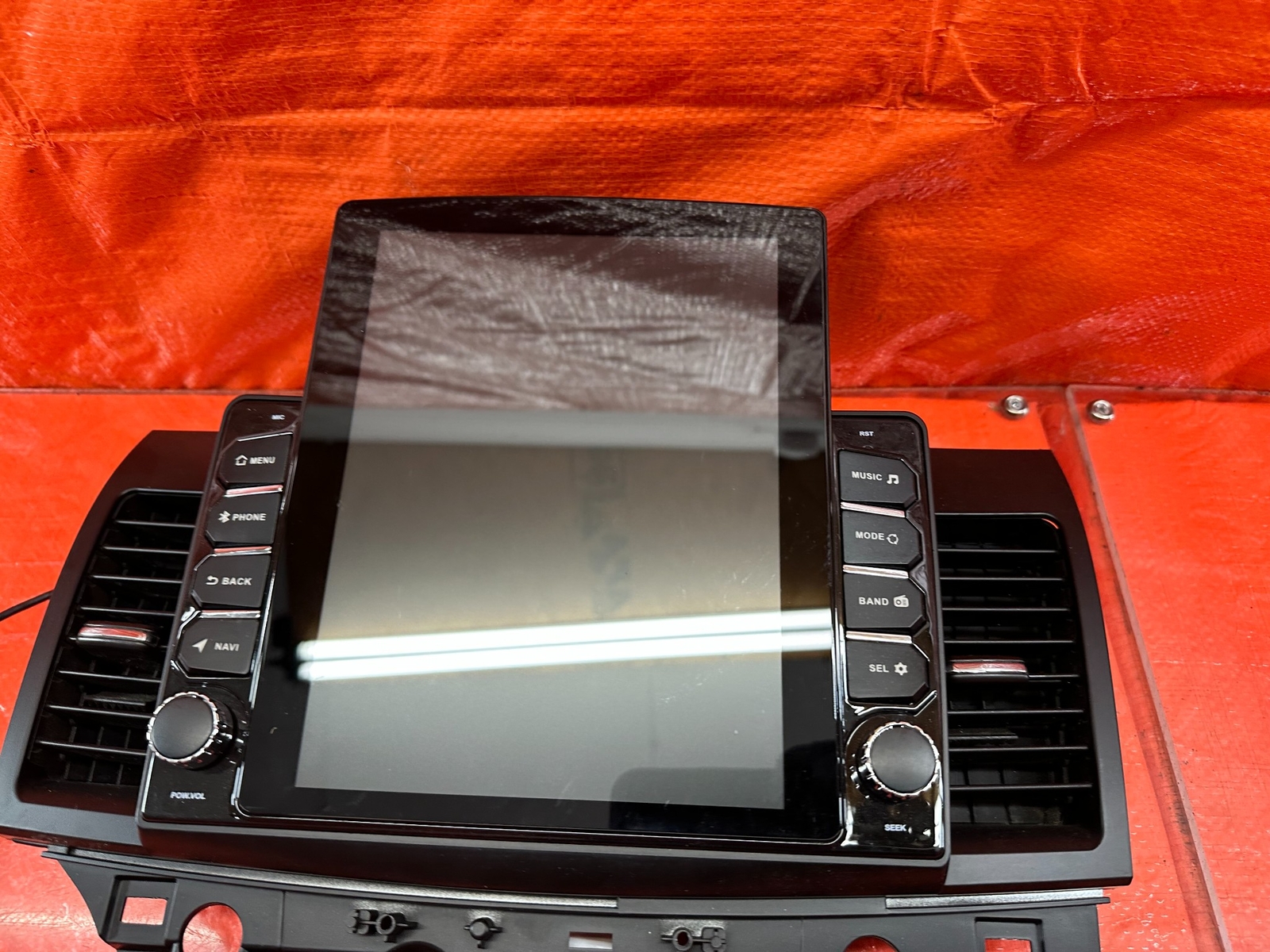 08-15 LANCER EVOLUTION X EVO 10 INFOTAINMENT RADIO RECEIVER TOUCHSCREEN ...