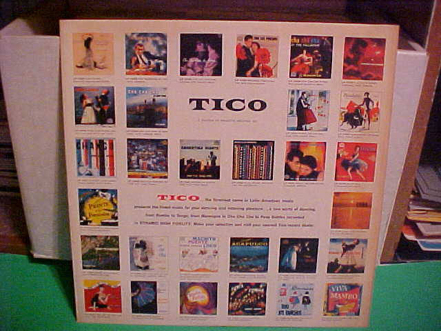 RARE VINTAGE ORIGINAL ROULETTE/TICO RECORDS INNER SLEEVE ART ONLY NO ...
